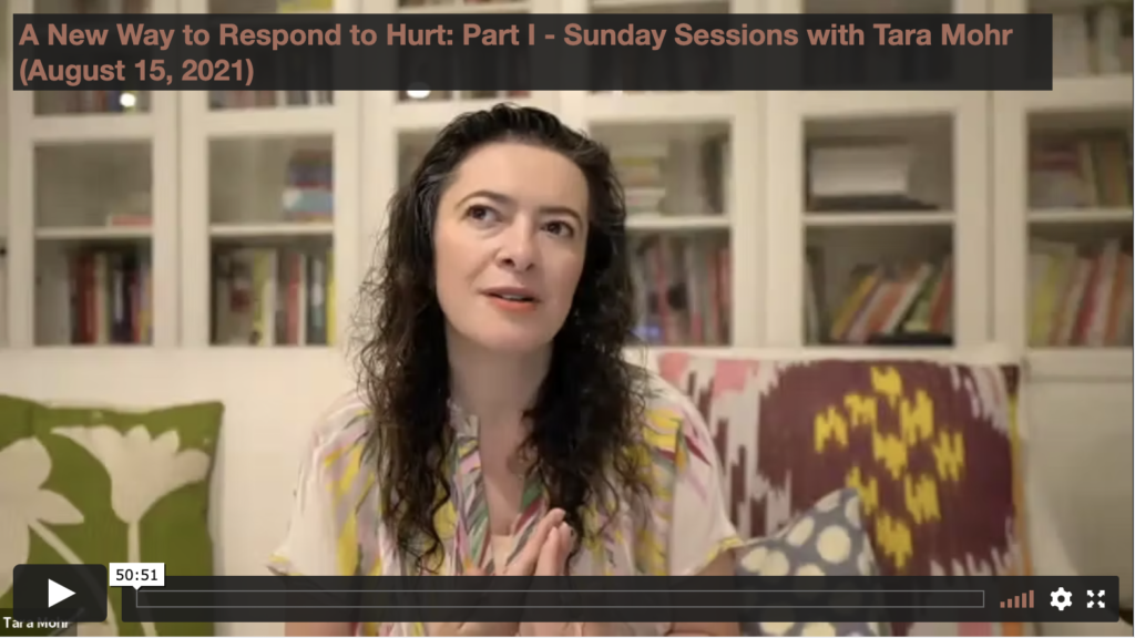 Online Group Personal Growth Coaching Sessions with Tara Mohr